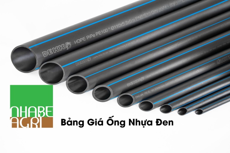 Bảng Giá Ống Nhựa Đen Mới Nhất [2025]